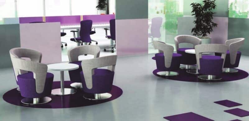 Viva Chair Informal Pedestal Seating Ideal For Social Areas