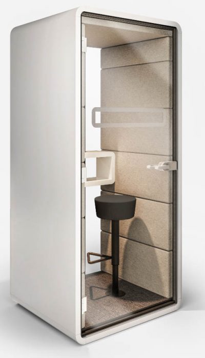 Acoustic Phone Booth Seclusion To Make And Receive Calls