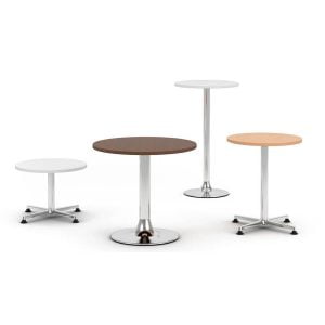 Star Table In Three Heights Is Ideal For Heavy Traffic Areas