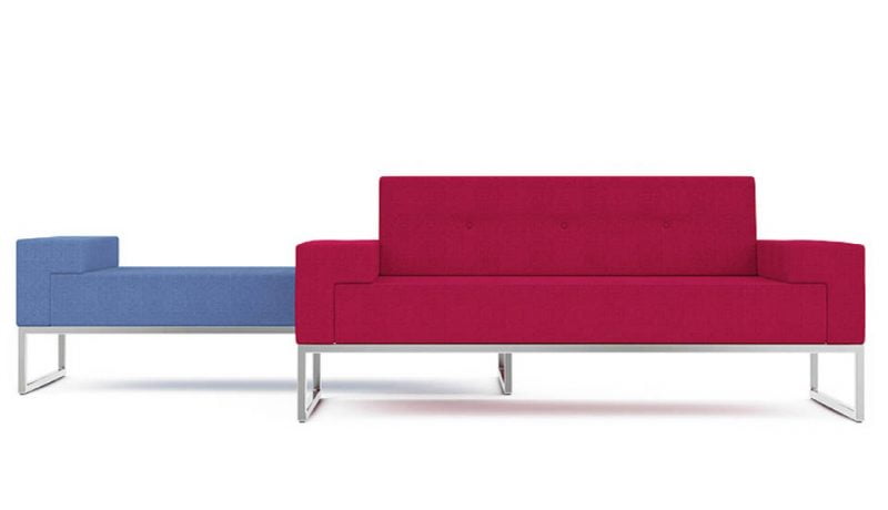 Hub Sofa Combines Comfort With A Bold Yet Functional Design