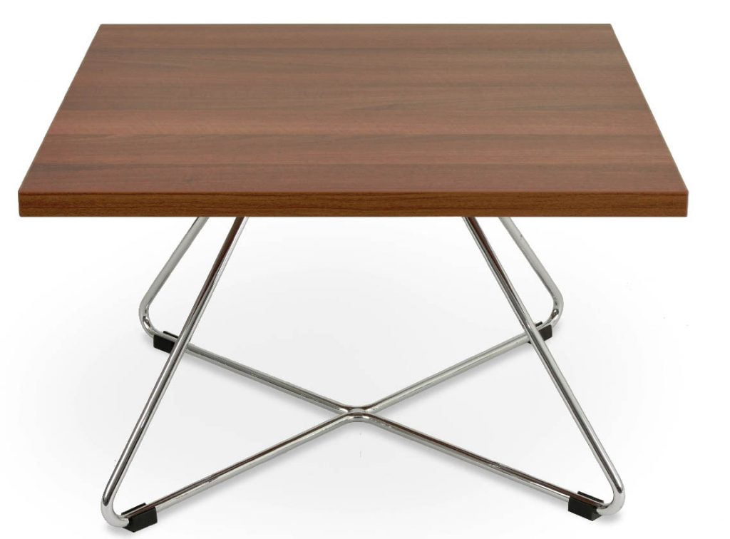 Paris Coffee Table With Circular Or Square Top And Wire Base