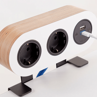 Capsule Power Module | Mains Power PD-USB Charging & AV/Data