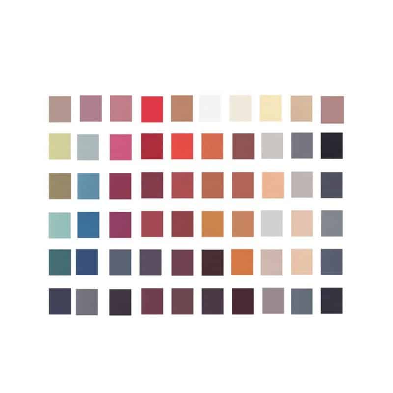 Just Colour Vinyl Swatch Card | Genesys Office Furniture Ltd