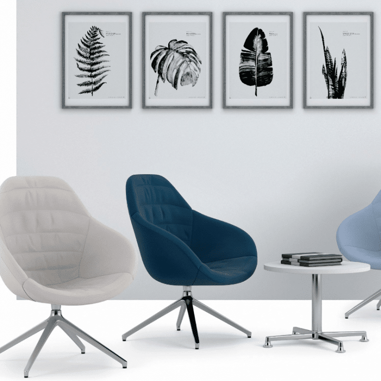 Viva Chair | Extensive Upholstery Options Plus Swivel Base