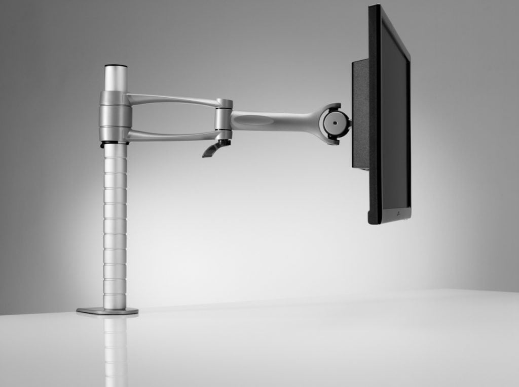 Loop Micro Thin Client Mount Holds The CPU Below The Desktop